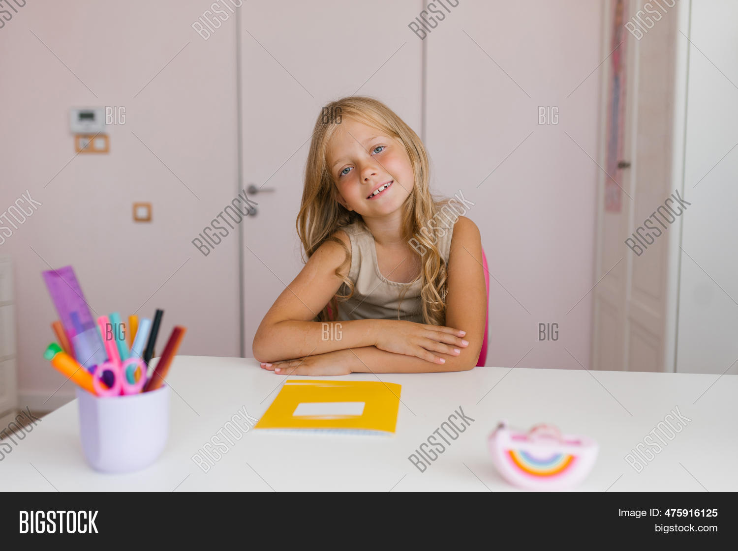 Cute Seven-year-old Image & Photo (Free Trial) | Bigstock