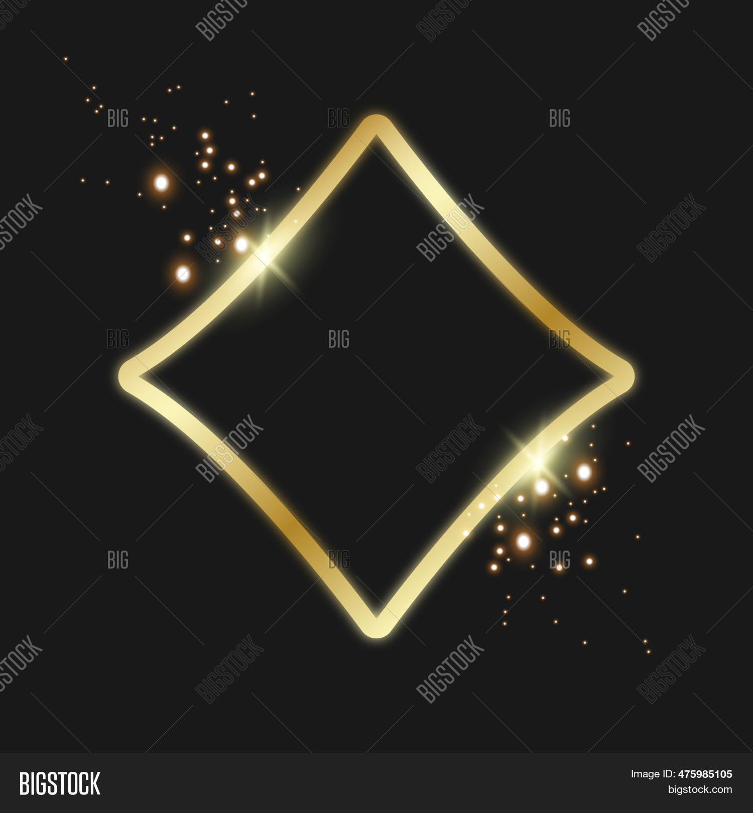 Gold Sign Diamond Suit Image & Photo (Free Trial) | Bigstock