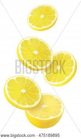 Isolated Flying Lemons Image & Photo (Free Trial) | Bigstock