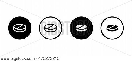 Medical Pill Vector Vector & Photo (Free Trial) | Bigstock