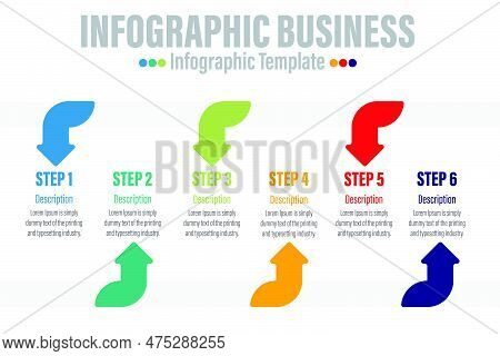 Six 6 Steps, Six 6 Vector & Photo (Free Trial) | Bigstock
