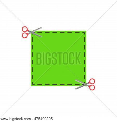 Scissor Border Images, Illustrations & Vectors (Free) - Bigstock