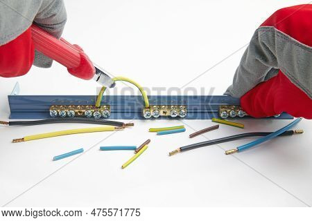 Cutting Electrical Image & Photo (Free Trial) | Bigstock