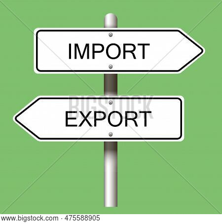Import Export Arrow Image & Photo (Free Trial) | Bigstock