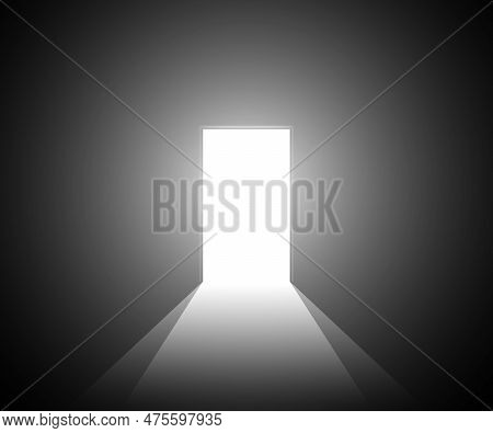 Open Door Light On Vector & Photo (Free Trial) | Bigstock