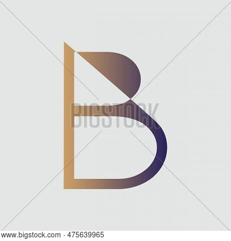 Letter B Typography Vector & Photo (Free Trial) | Bigstock