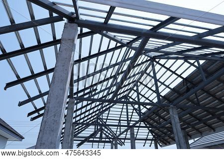 Metal Roof Structure Image & Photo (Free Trial) | Bigstock