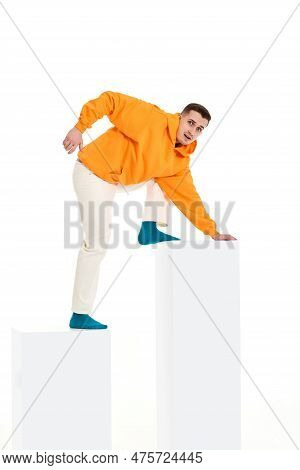 Man Rising Career Image & Photo (Free Trial) | Bigstock