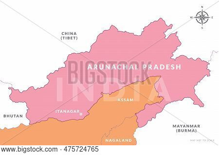State Arunachal Vector & Photo (Free Trial) | Bigstock