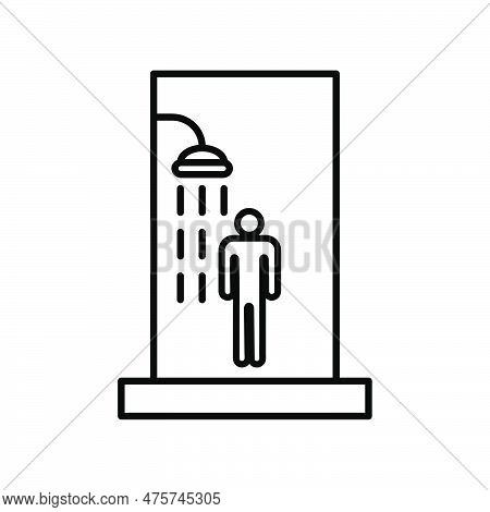 Man Showering Taking Vector & Photo (Free Trial) | Bigstock