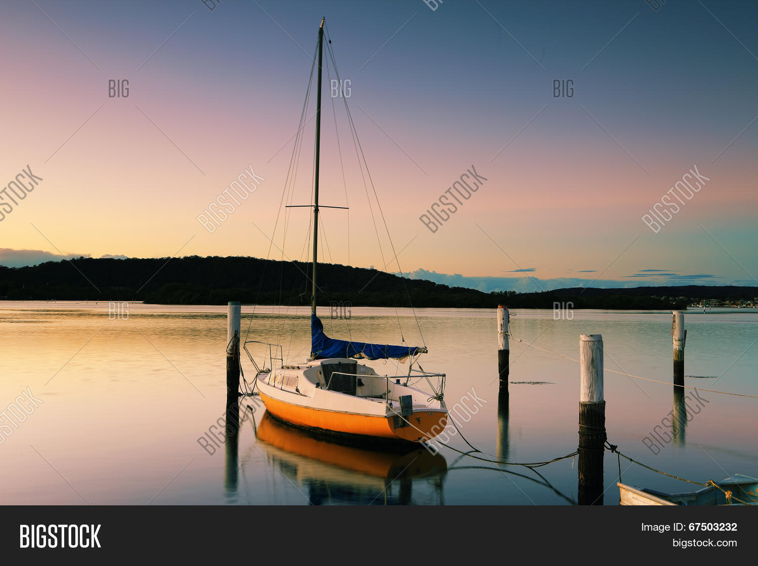 Little Sailing Boat Image & Photo (Free Trial) | Bigstock