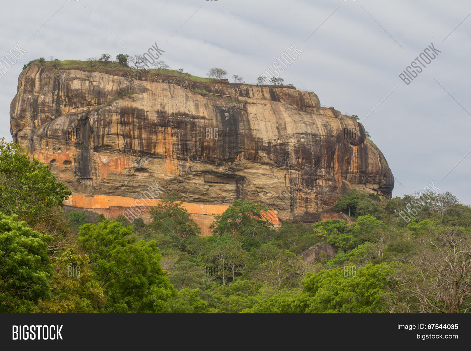 Sigiriya Rock Sri Image & Photo (Free Trial) | Bigstock