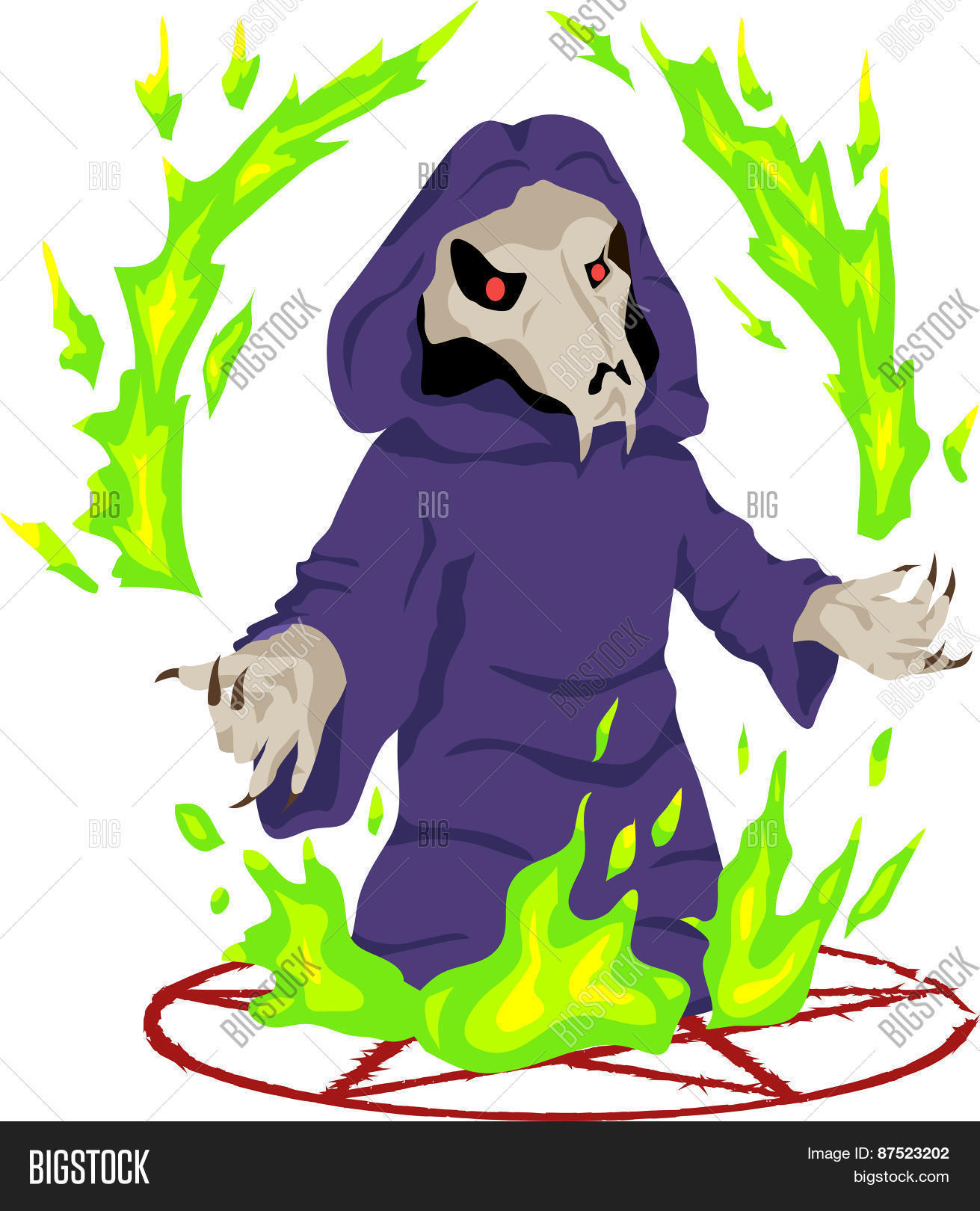 Necromancer Vector & Photo (Free Trial) | Bigstock