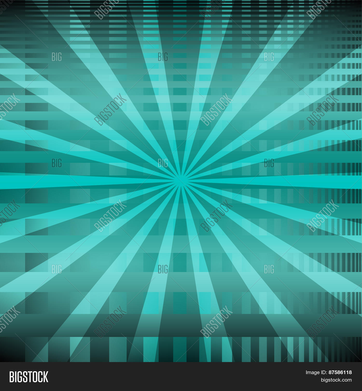 Ray Theme Abstract Vector & Photo (Free Trial) | Bigstock