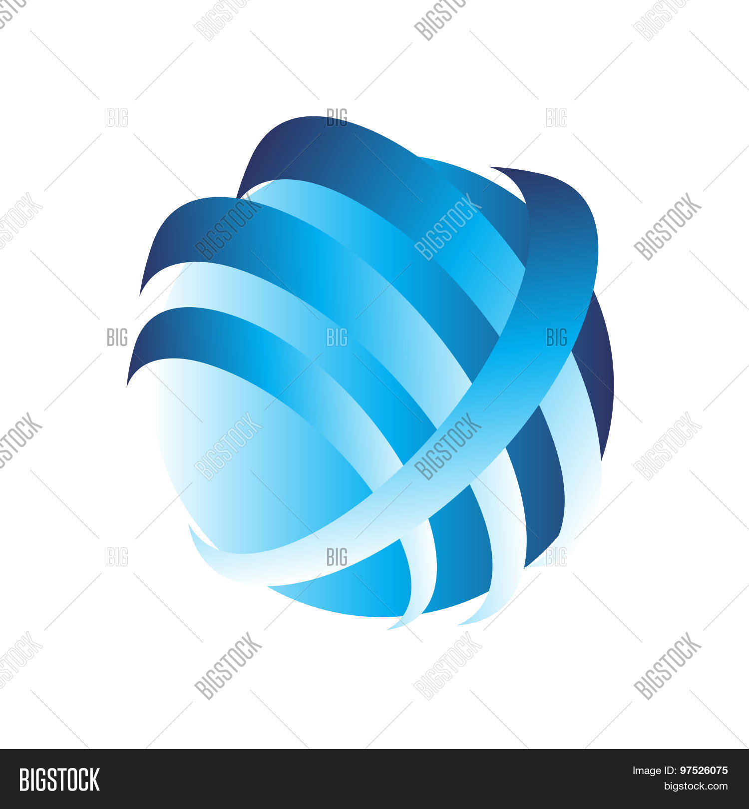 Blue Planet Icons Image & Photo (Free Trial) | Bigstock