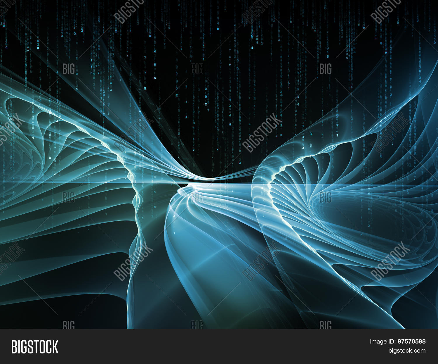 Speed Light Waves Image & Photo (Free Trial) | Bigstock