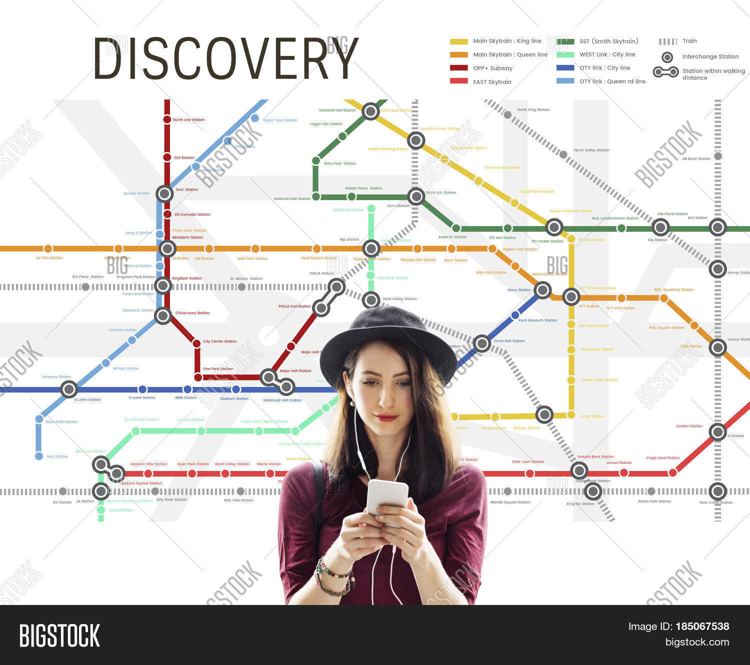 Route Map Destination Image & Photo (Free Trial) | Bigstock