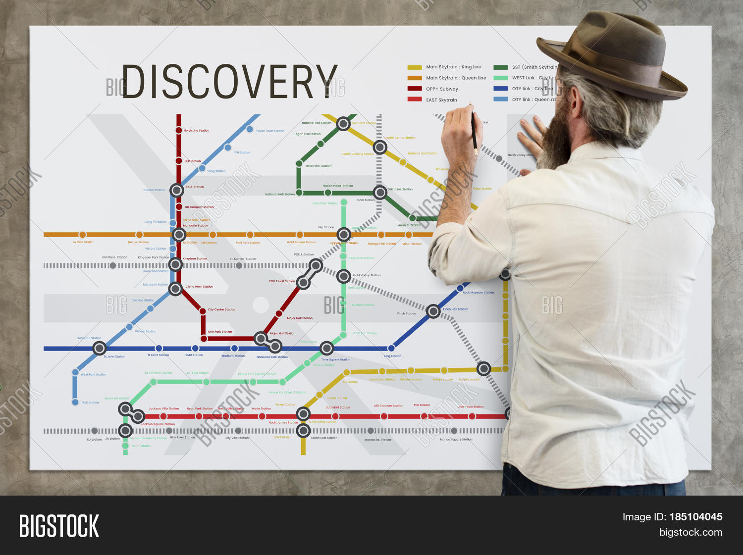 Route Map Destination Image & Photo (Free Trial) | Bigstock