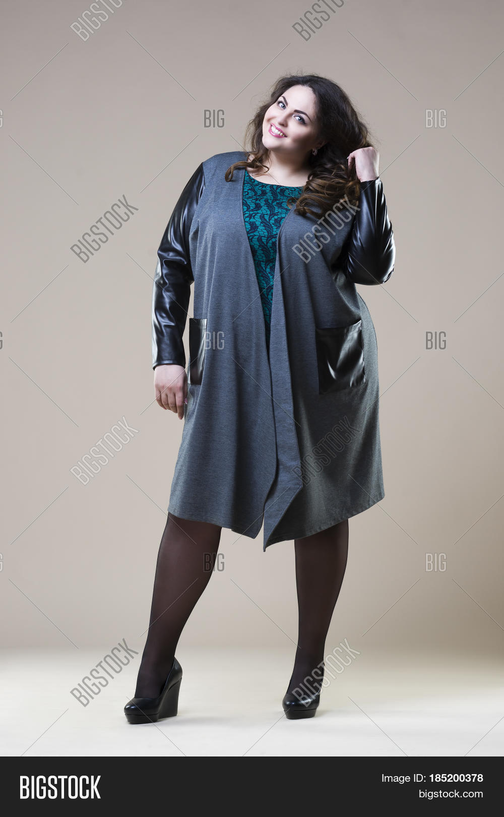 Plus Size Fashion Image & Photo (Free Trial) | Bigstock