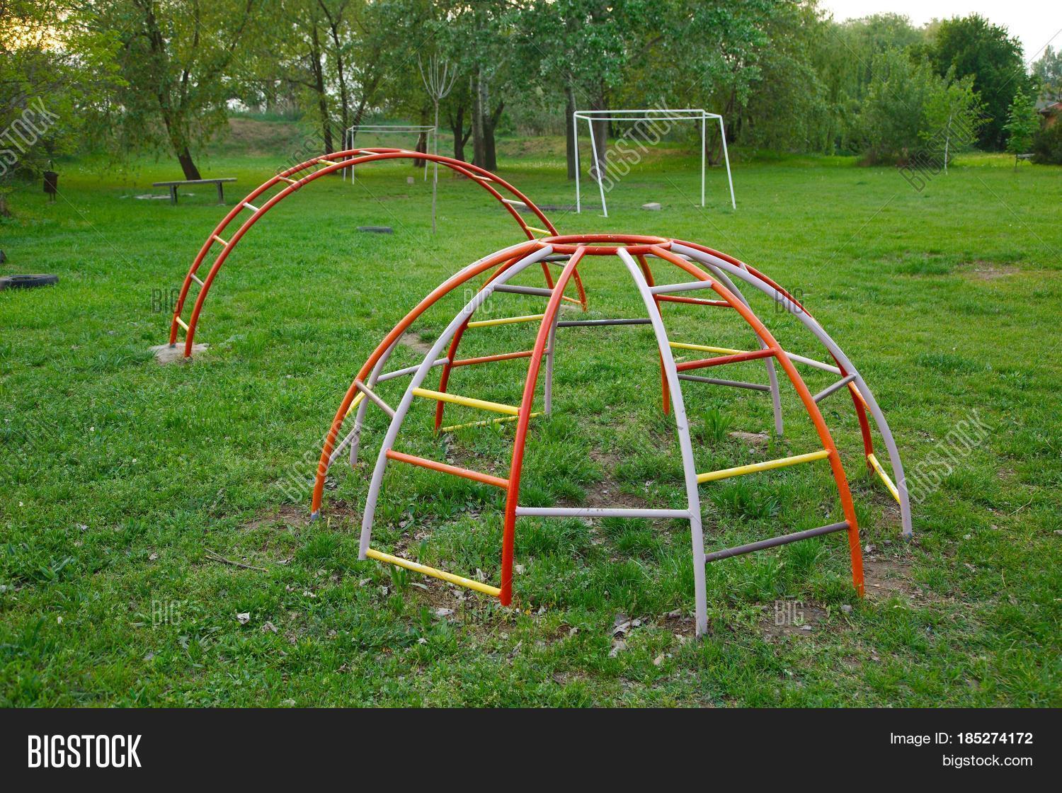Colorful Monkey Bars Image & Photo (Free Trial) | Bigstock