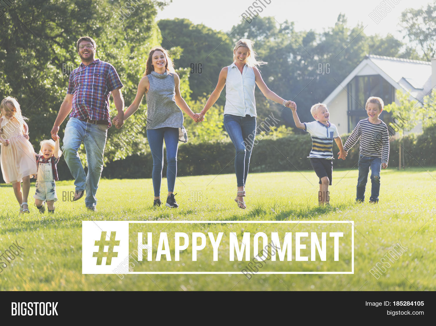 Happy Moment Family Image & Photo (Free Trial) | Bigstock