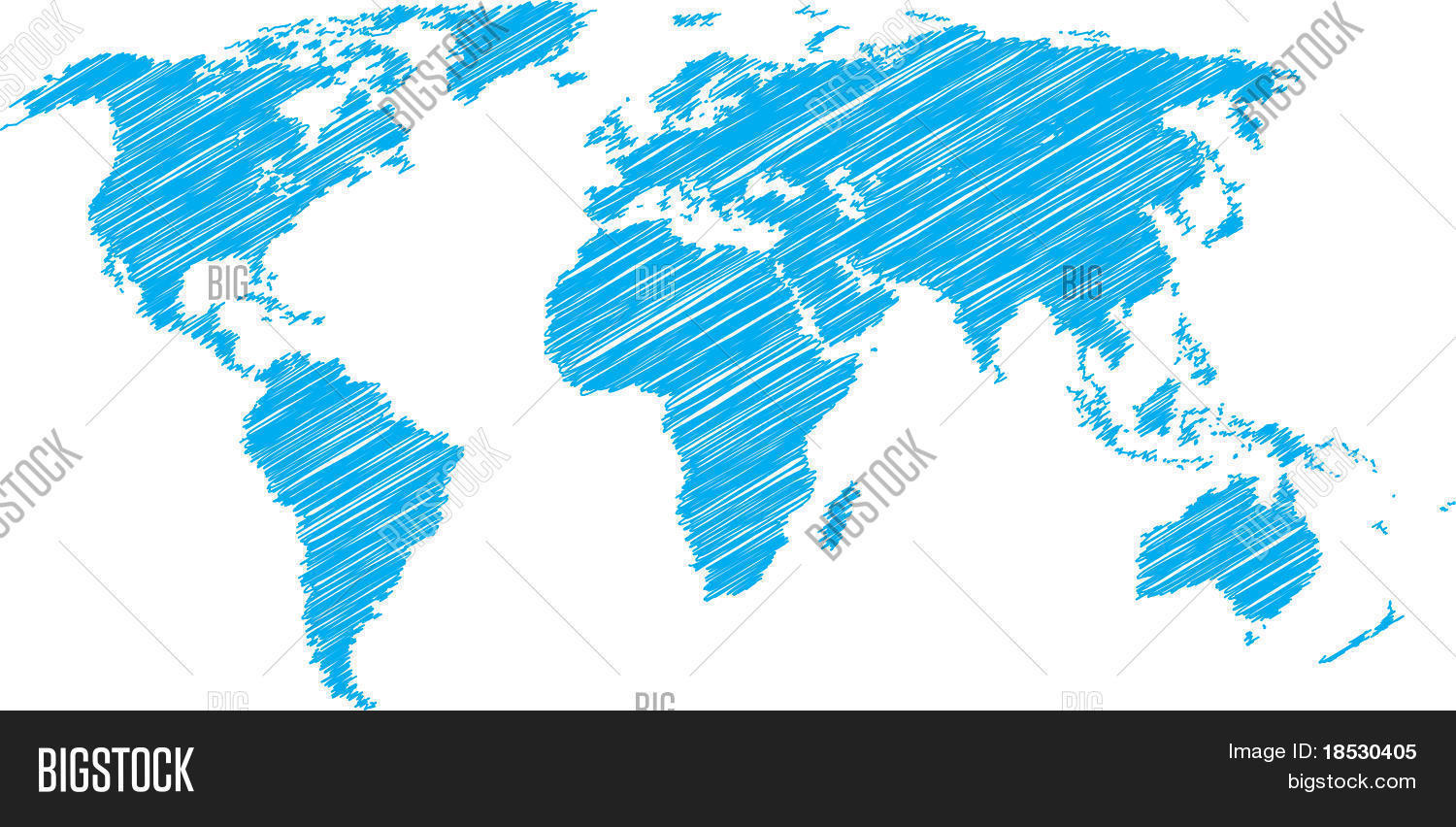 Blue Vector Sketch Vector & Photo (Free Trial) | Bigstock