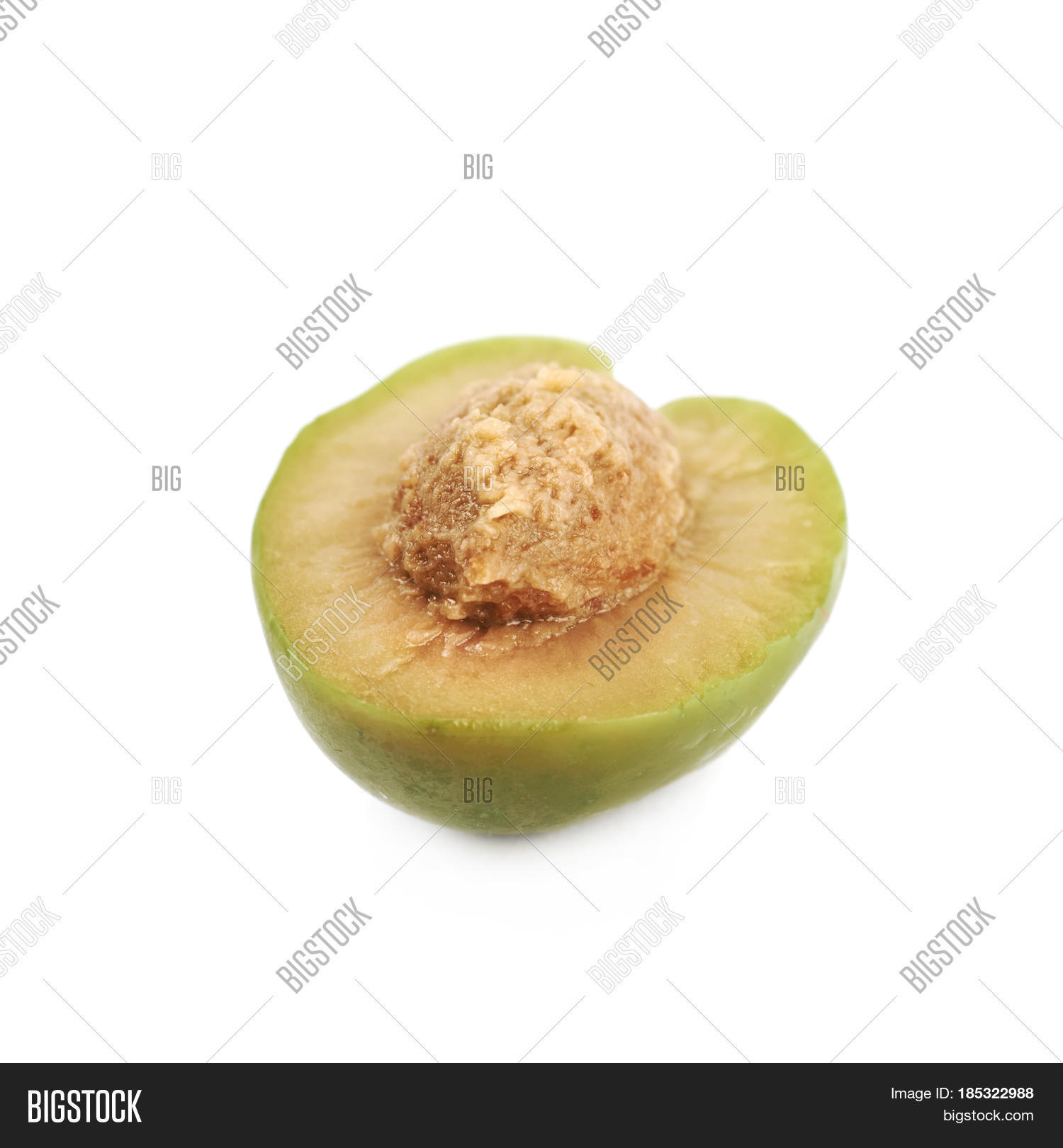 Green Olive Cut Half Image & Photo (Free Trial) | Bigstock