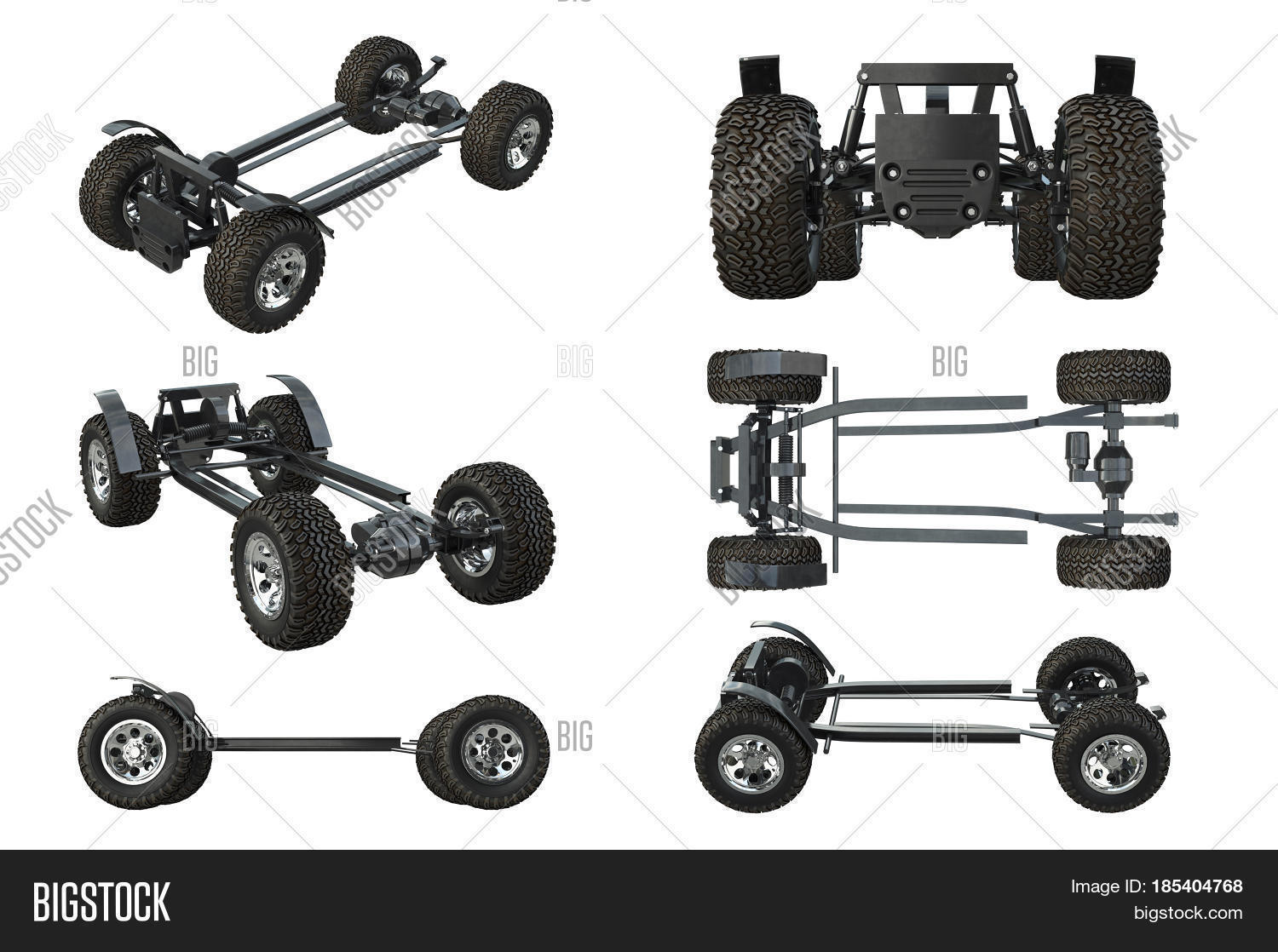 Car Chassis Frame Image & Photo (Free Trial) | Bigstock