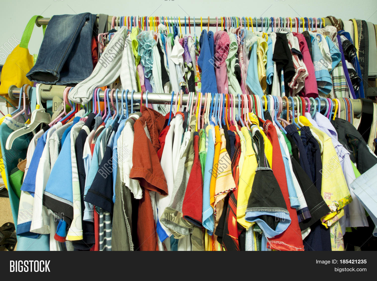 Many Clothes Closet Image & Photo (Free Trial) | Bigstock