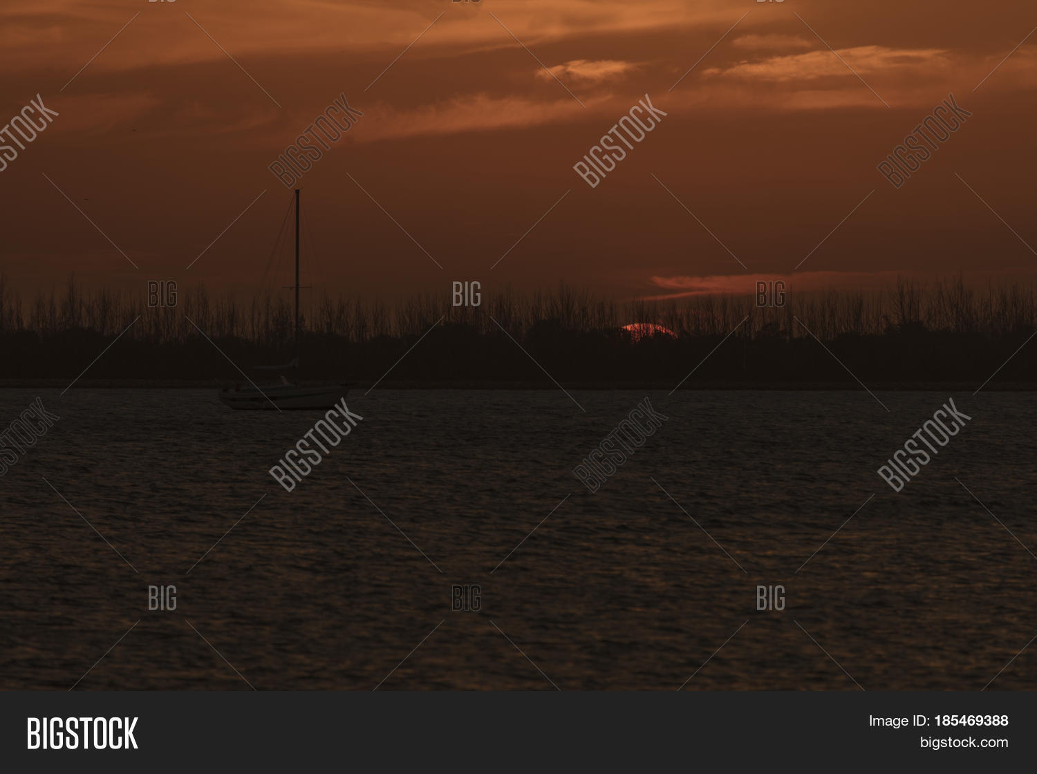 Sunset Dredger Key - Image & Photo (Free Trial) | Bigstock
