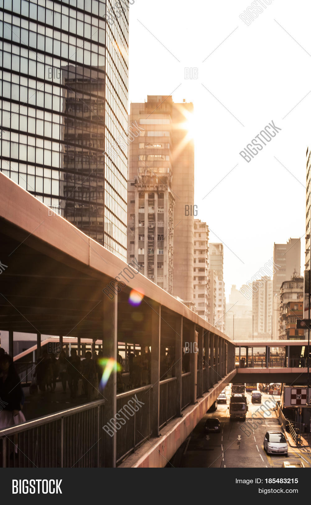 Overhead Walkway Hong Image & Photo (Free Trial) | Bigstock