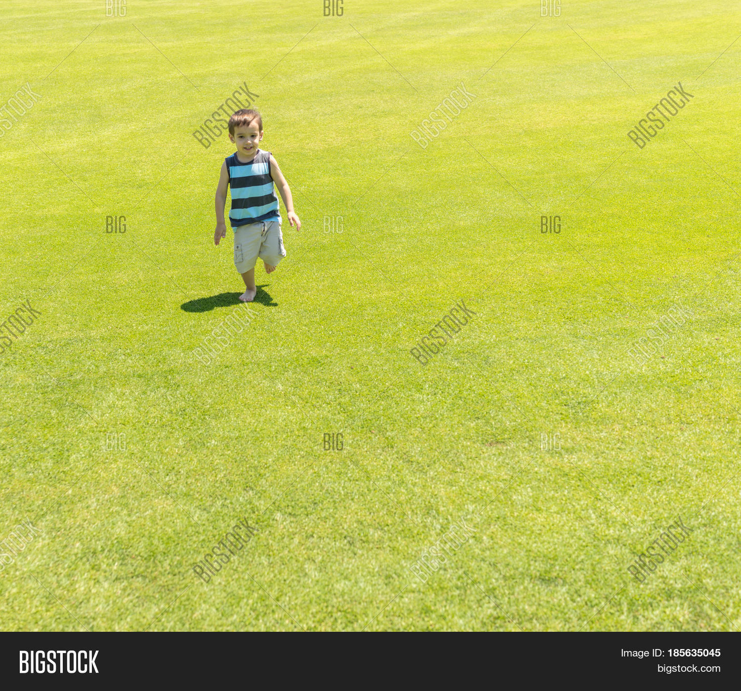 Little Kid Running On Image & Photo (Free Trial) | Bigstock