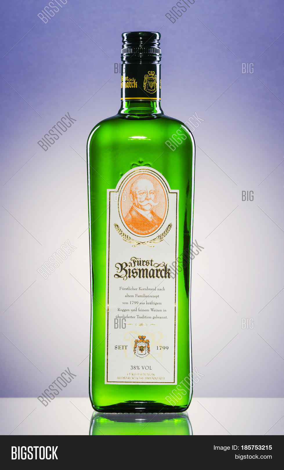 Furst Bismarck Vodka Image & Photo (Free Trial) | Bigstock