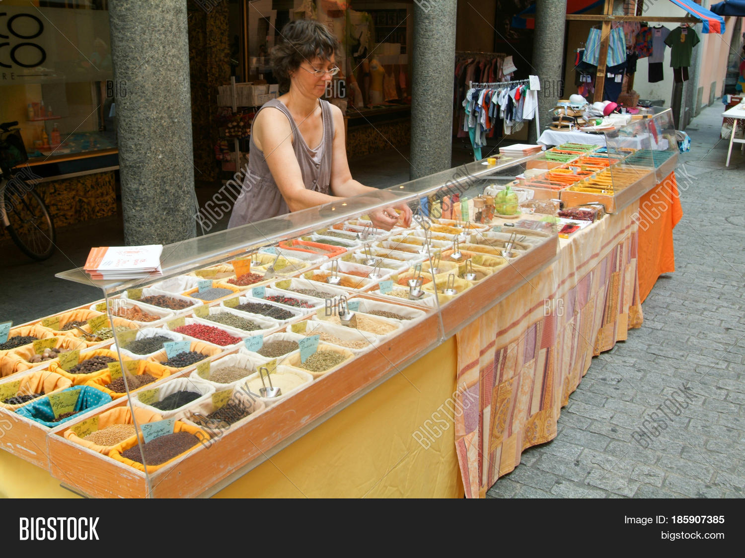 Woman Selling Tea Image & Photo (Free Trial) | Bigstock