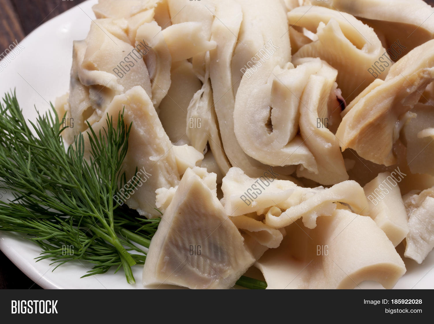 Sliced Squid On Plate Image & Photo (Free Trial) | Bigstock