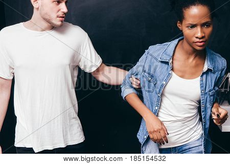 Couple Breakup, Black Image & Photo (Free Trial) | Bigstock