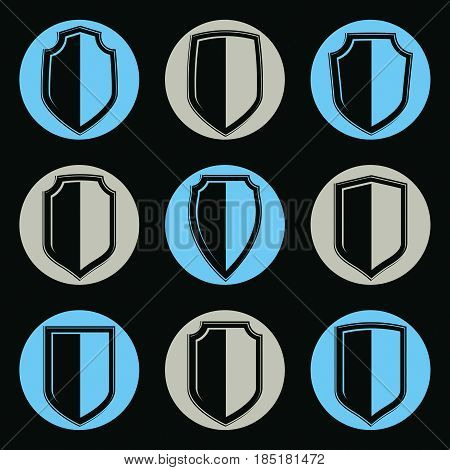 Vector y foto Set Detailed (prueba gratis) | Bigstock