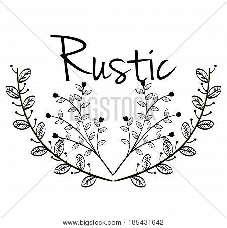 Hand-drawn Rustic Vector & Photo (Free Trial) | Bigstock