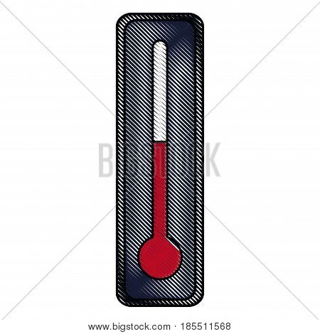 Drawing Thermometer Vector & Photo (Free Trial) | Bigstock