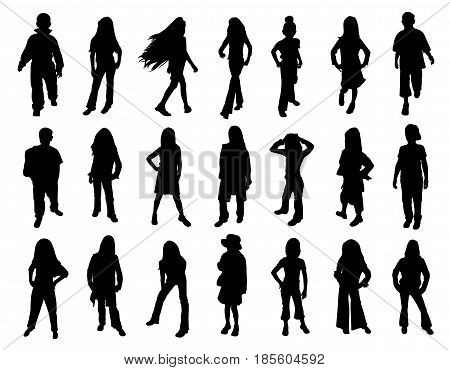 Kids Models Fashion Vector & Photo (Free Trial) | Bigstock