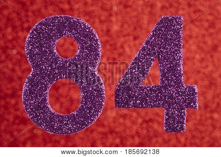 Number Eighty-four Image & Photo (Free Trial) | Bigstock