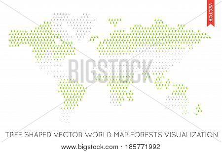 Vector Flat World Map Vector & Photo (Free Trial) | Bigstock