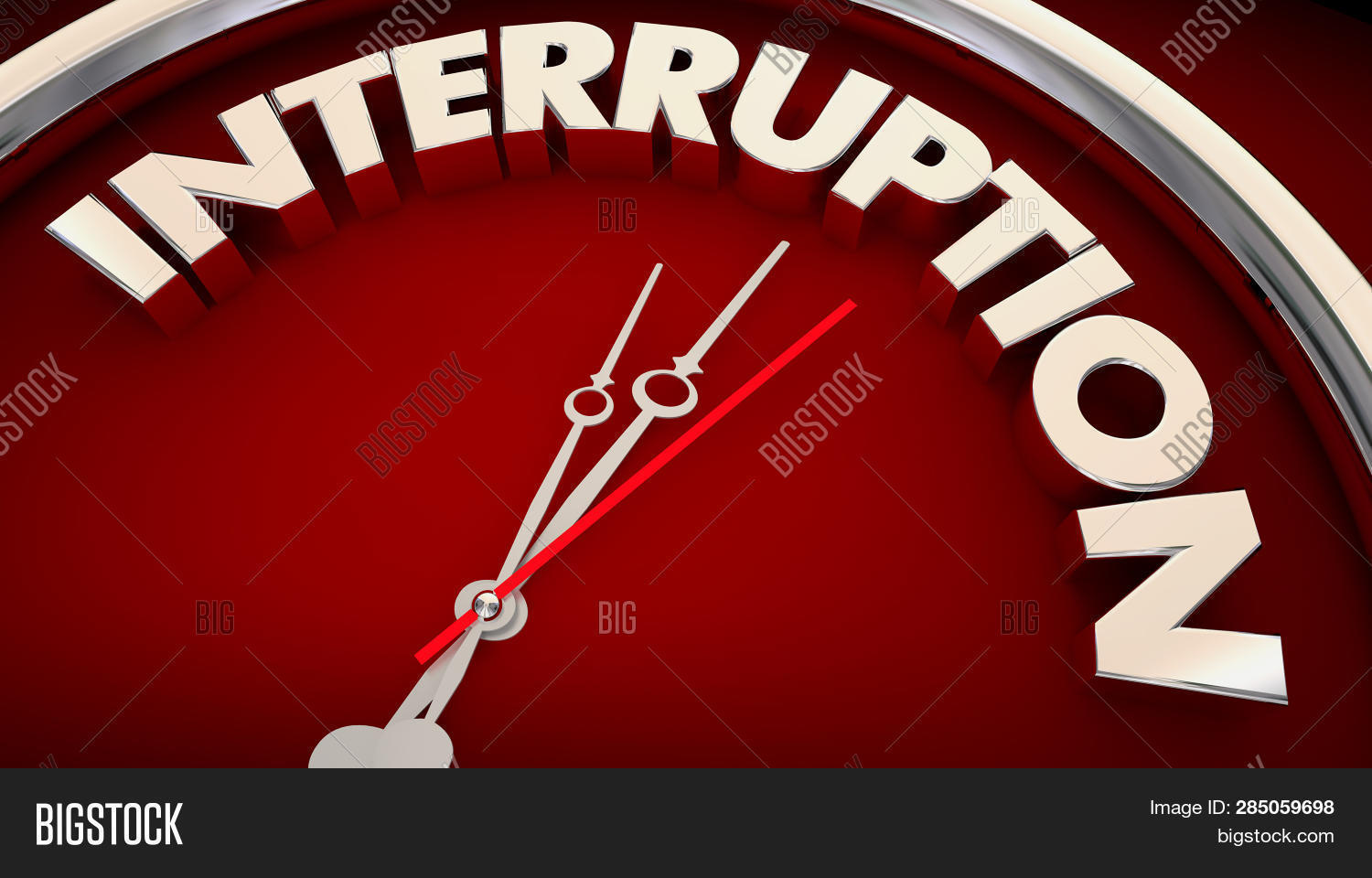 Interruption Break Image & Photo (Free Trial) | Bigstock