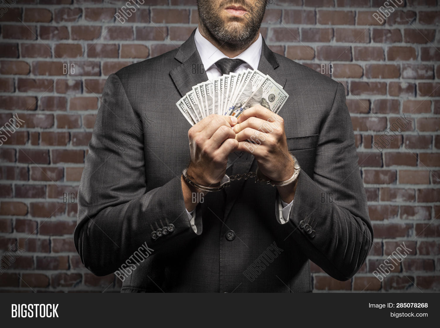 Corrupt Man Holding Image & Photo (Free Trial) | Bigstock