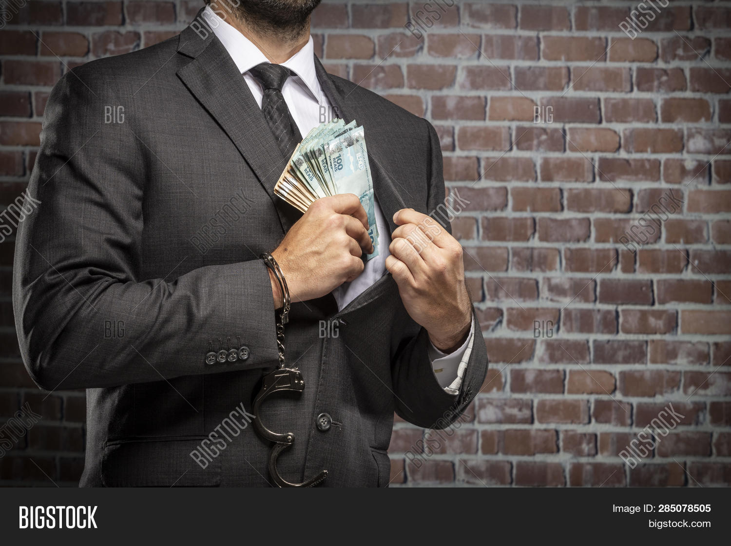 Corrupt Man Holding Image & Photo (Free Trial) | Bigstock
