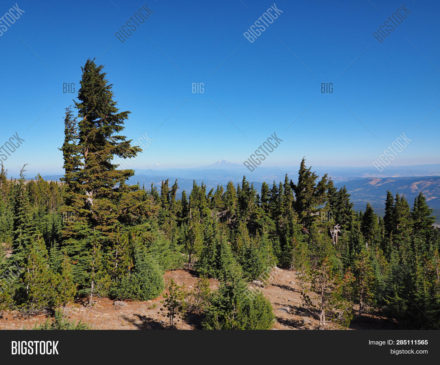 Distant Views Mount Image & Photo (Free Trial) | Bigstock