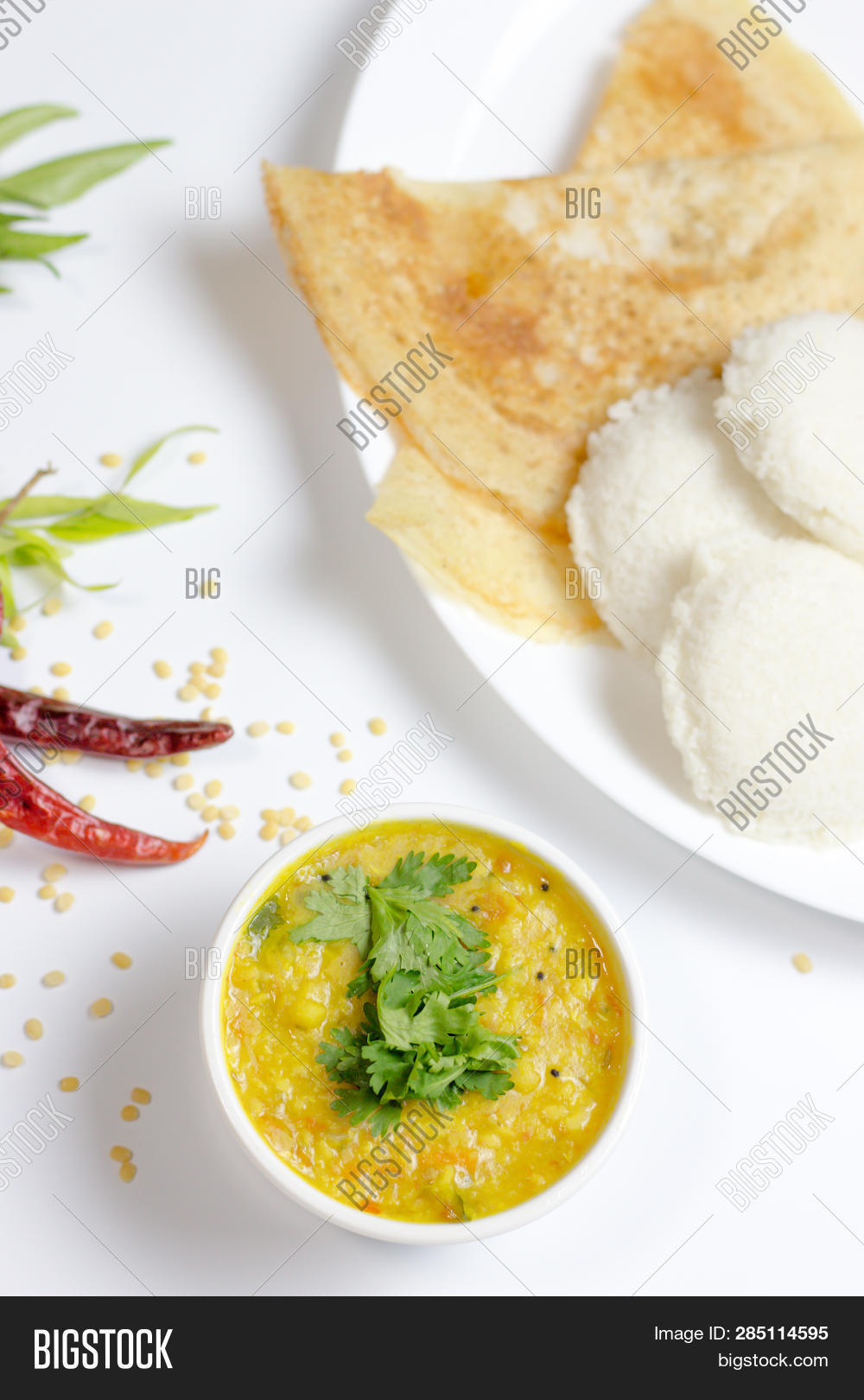Dosa, Idli Sambar, Dal Image & Photo (Free Trial) | Bigstock