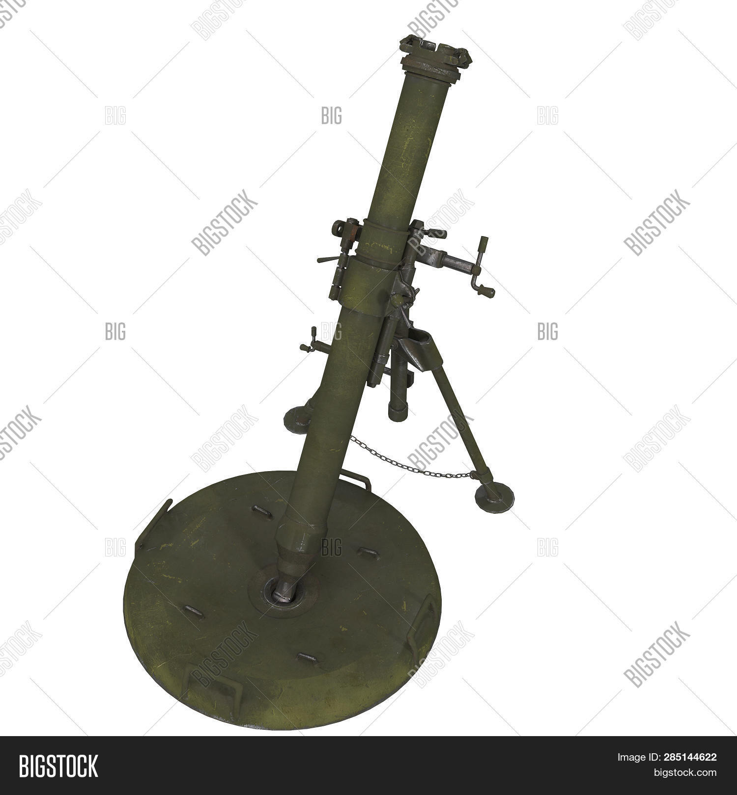 120-mm Mortar Cannon Image & Photo (Free Trial) | Bigstock