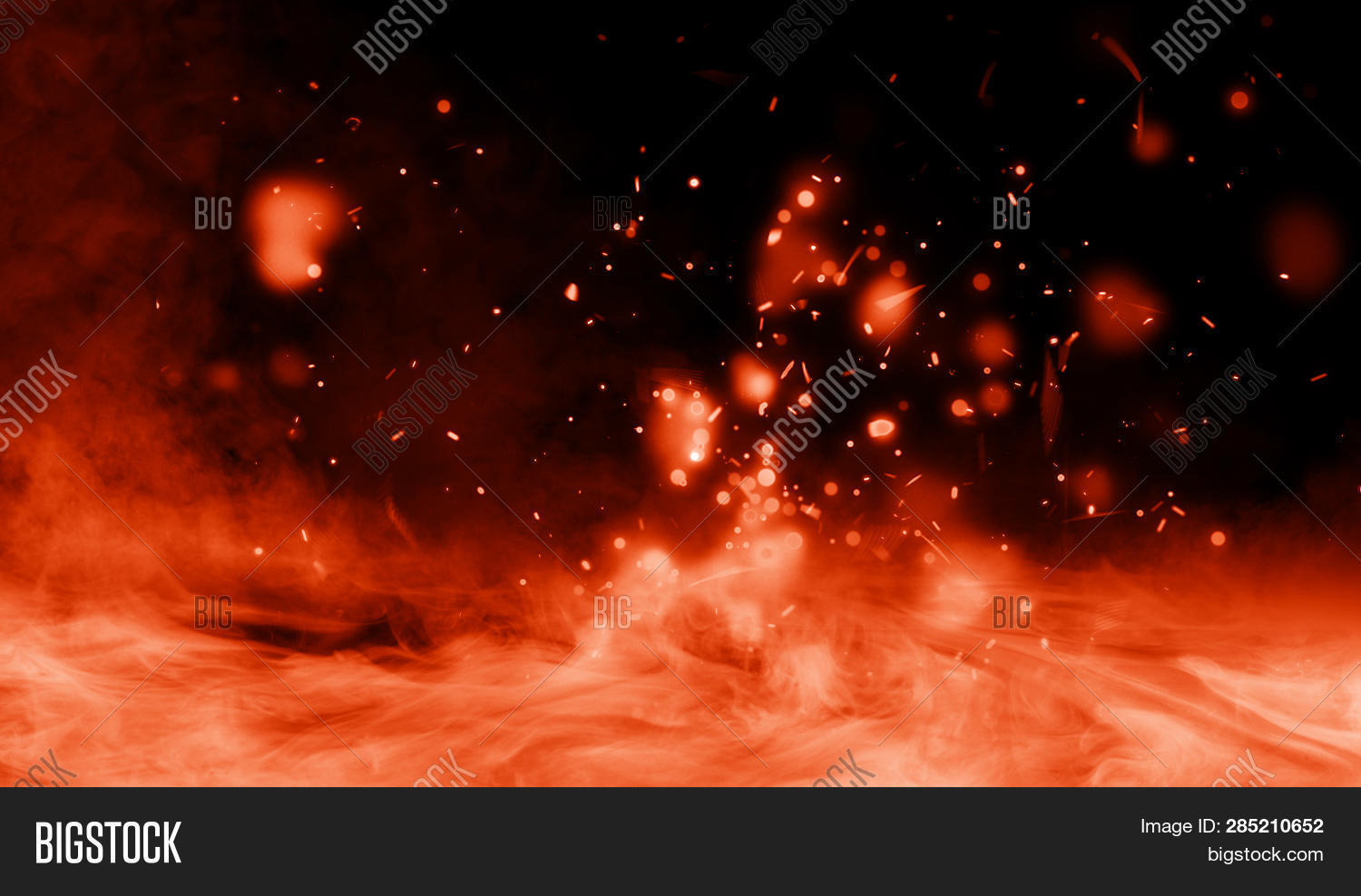 Fire Particles Image & Photo (Free Trial) | Bigstock