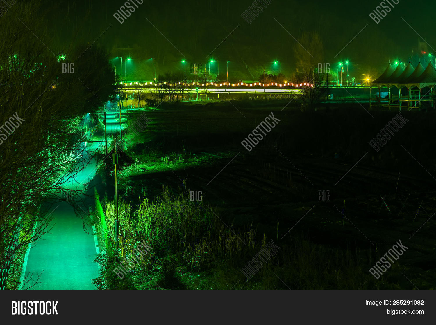 Night View Rural Image & Photo (Free Trial) | Bigstock